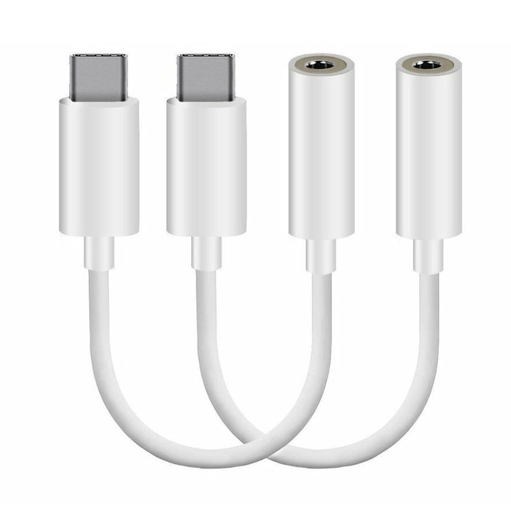 Type C Usb-C to 3.5Mm Earphone Headphone Jack Plug Aux Audio Adapter ...