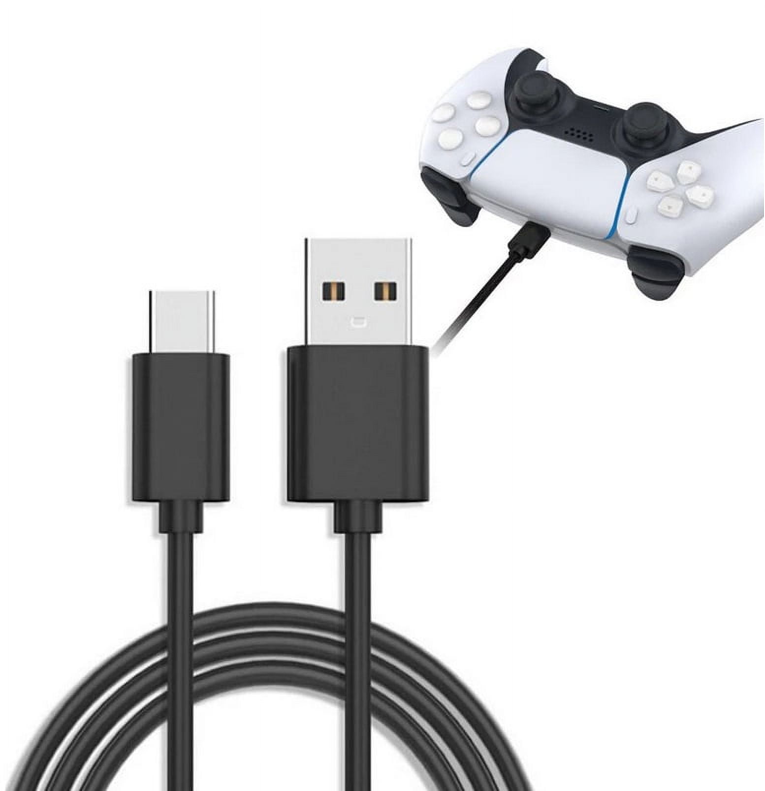 Type C Usb Compatible for Ps5 Handle Charging Cable Power Supply Cord ...