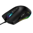 Type-C Wired Gaming Mouse 7 Keys RGB Optical Professional Pro Mouse ...