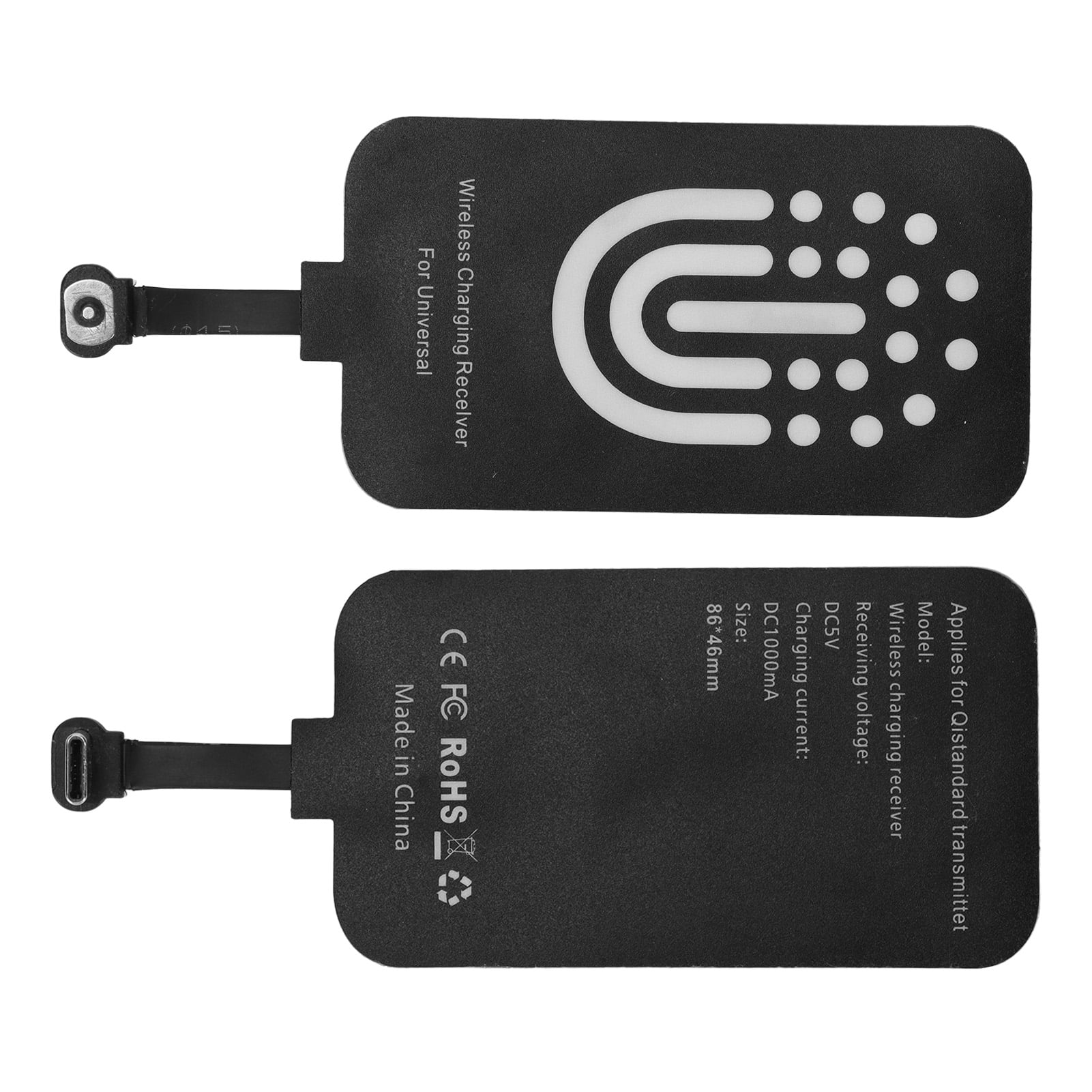 Type,C Wireless Charger Receiver Patch, Safe, Fast Charging For Mobile ...