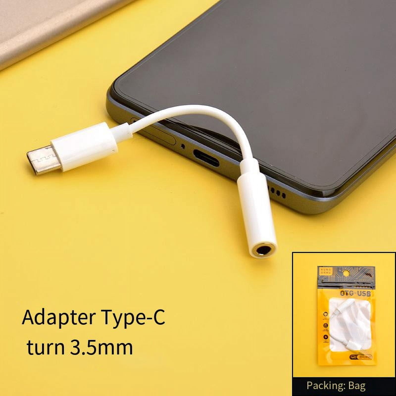Type C to 3.5mm Audio Adapter Cable for Samsung for Galaxy S23, S22 ...