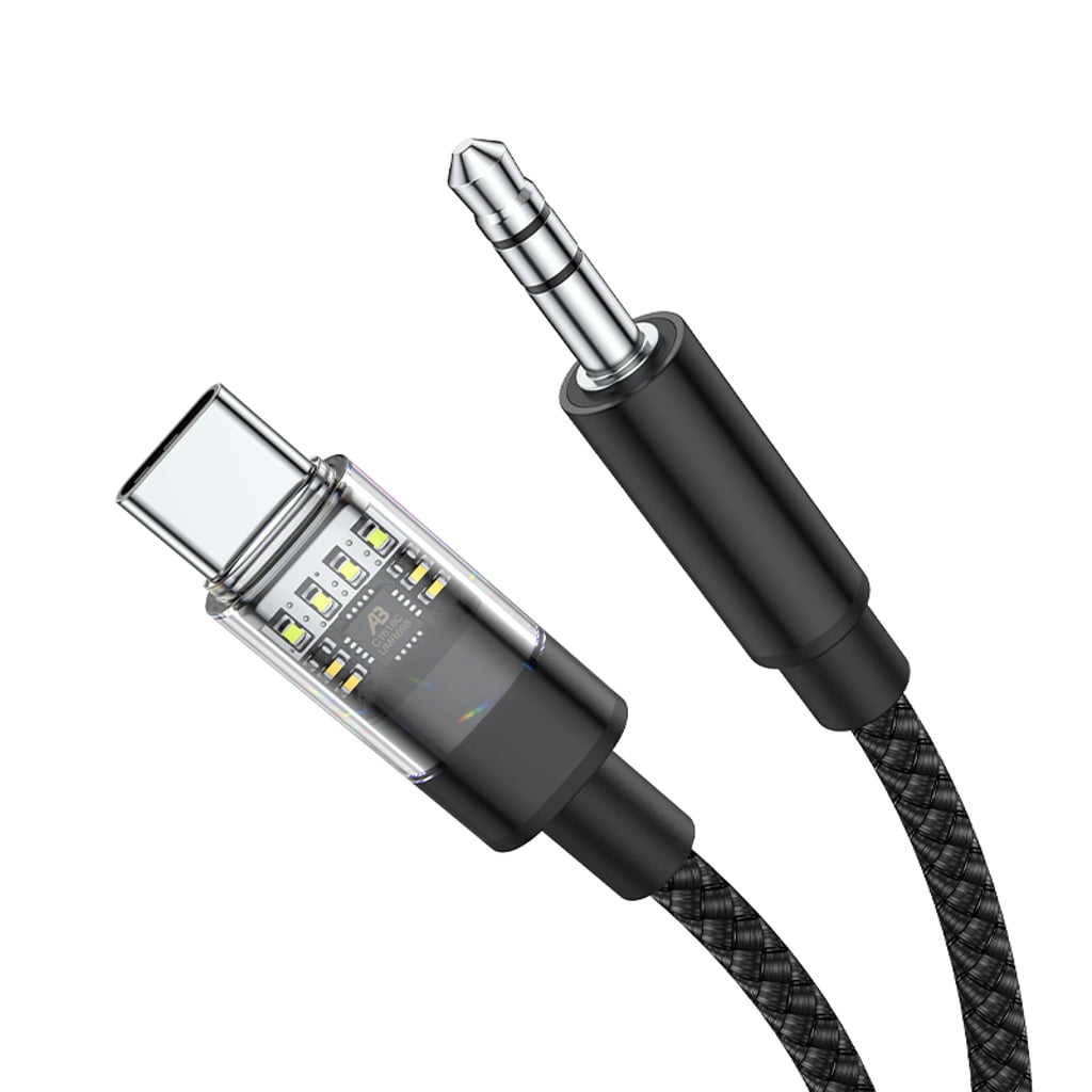 Type C to 3.5mm Cable Conversion Adapter Converter Cord Male to Male ...