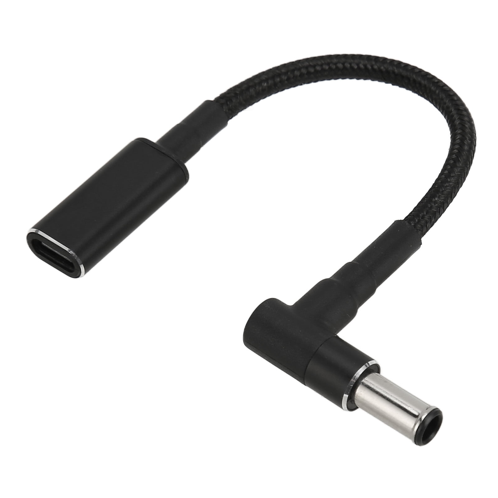 Type C to 6.0x1.4mm DC Adapter PD 100W 20V 5A Dual Chip Metal Nylon USB ...