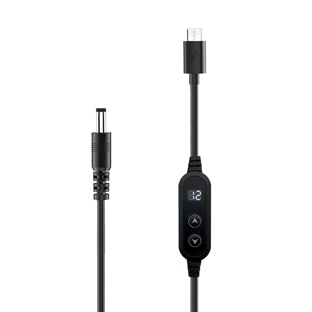 Type C to DC Power Boost Cable with PD Fast Charging, Adjustable ...