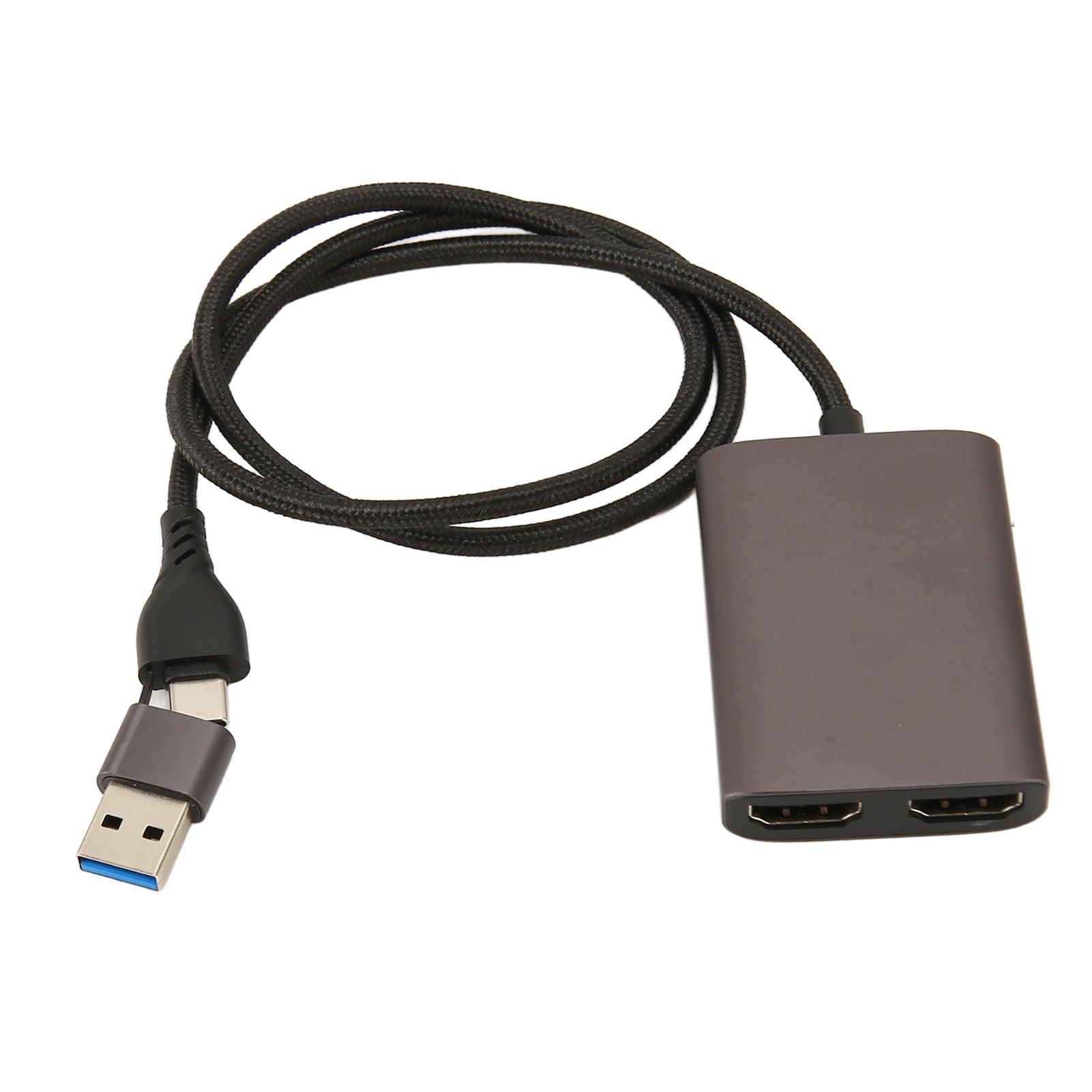 Type C to HD Adapter ABS Aluminium Alloy 1080P 60Hz Output Dual ...