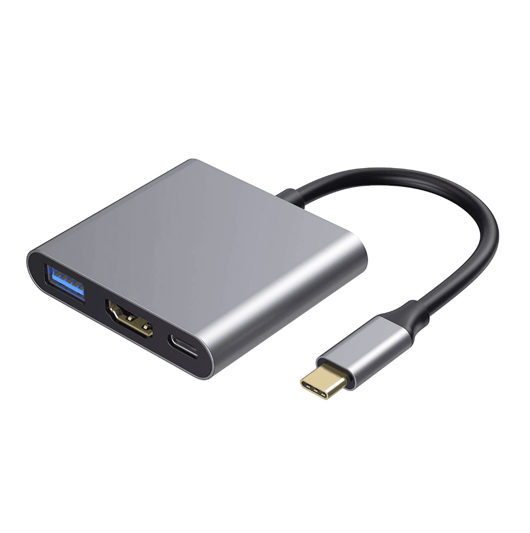 Type C to HDTV/USB 3.0/PD 3 in 1 Docking Station Adapter for Computer ...