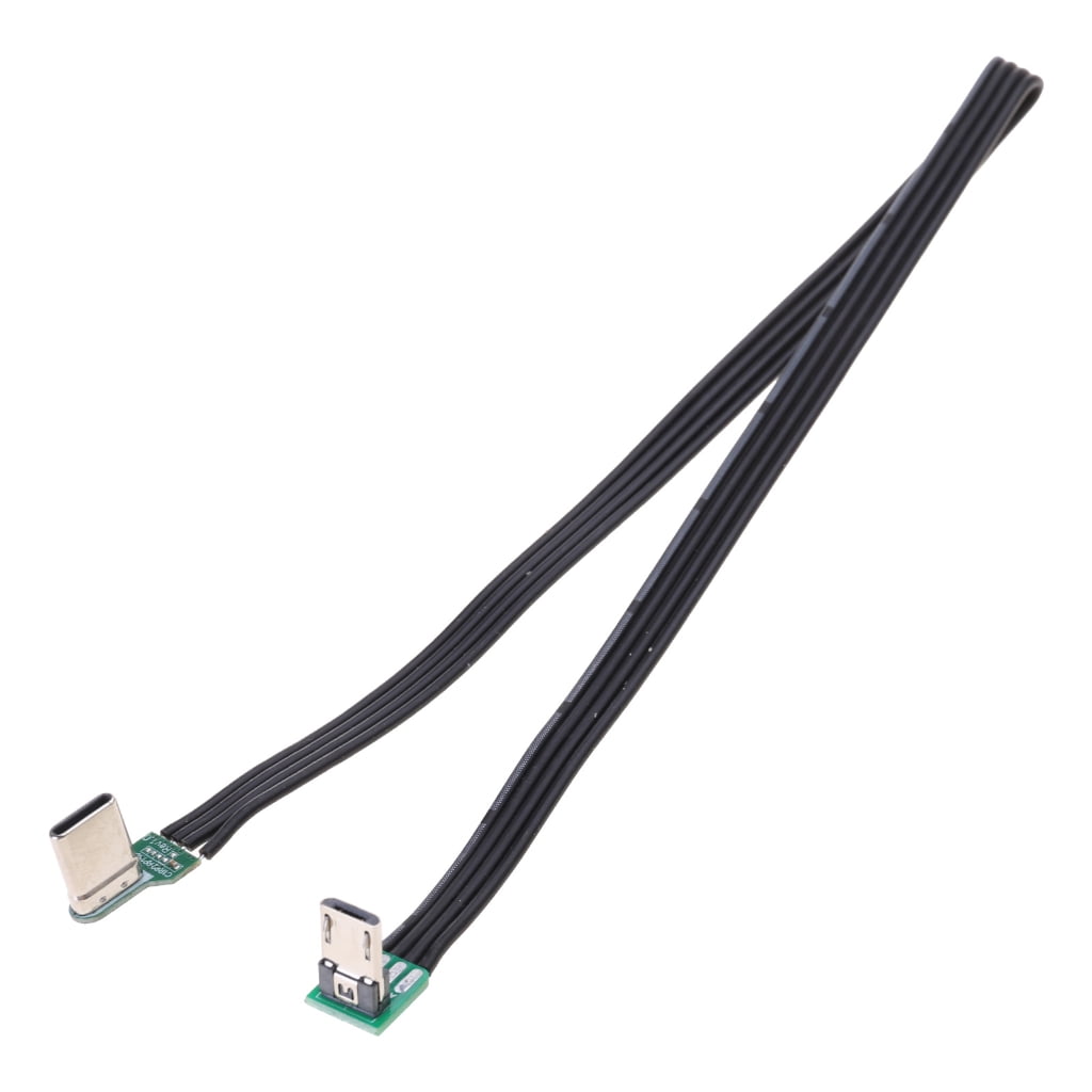 Type C to USB 5Pin Data Cable with Bend Head for Electronics Chrging ...