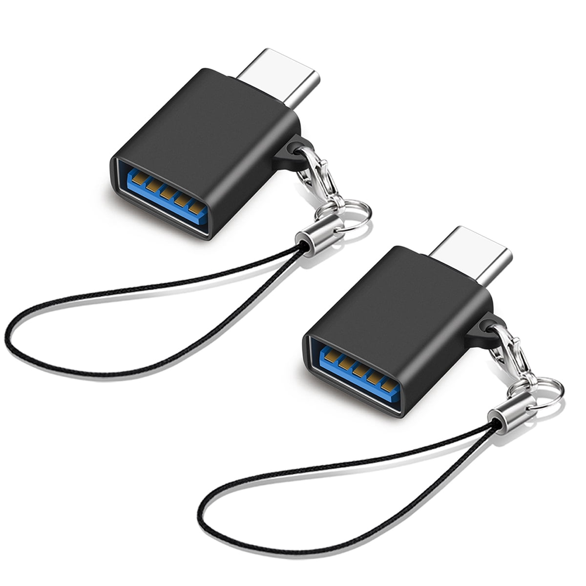 Type-C to USB3.2 Adapter(2pcs),10Gbps Fast Data Transfer OTG Adapter ...