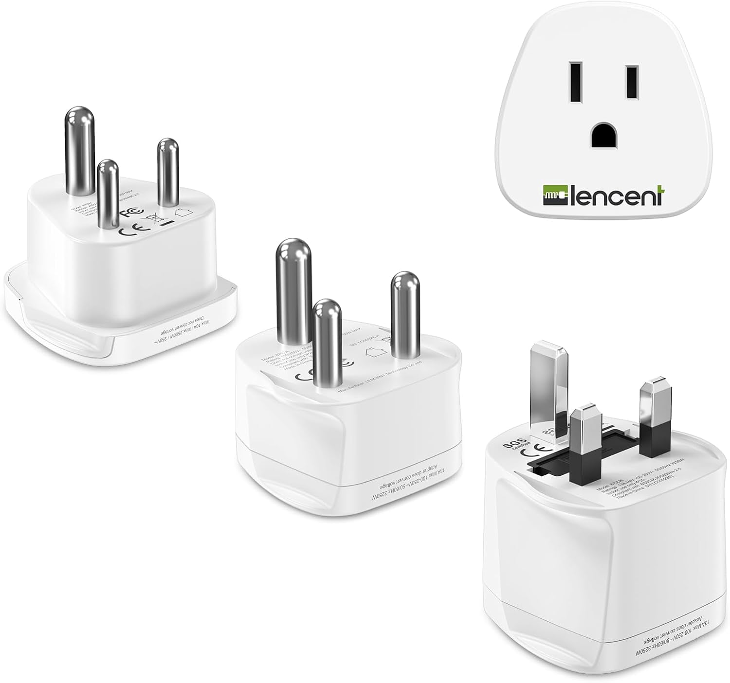 Type D G and M Travel Adapter Plug Adapter for Sri Lanka South Africa ...