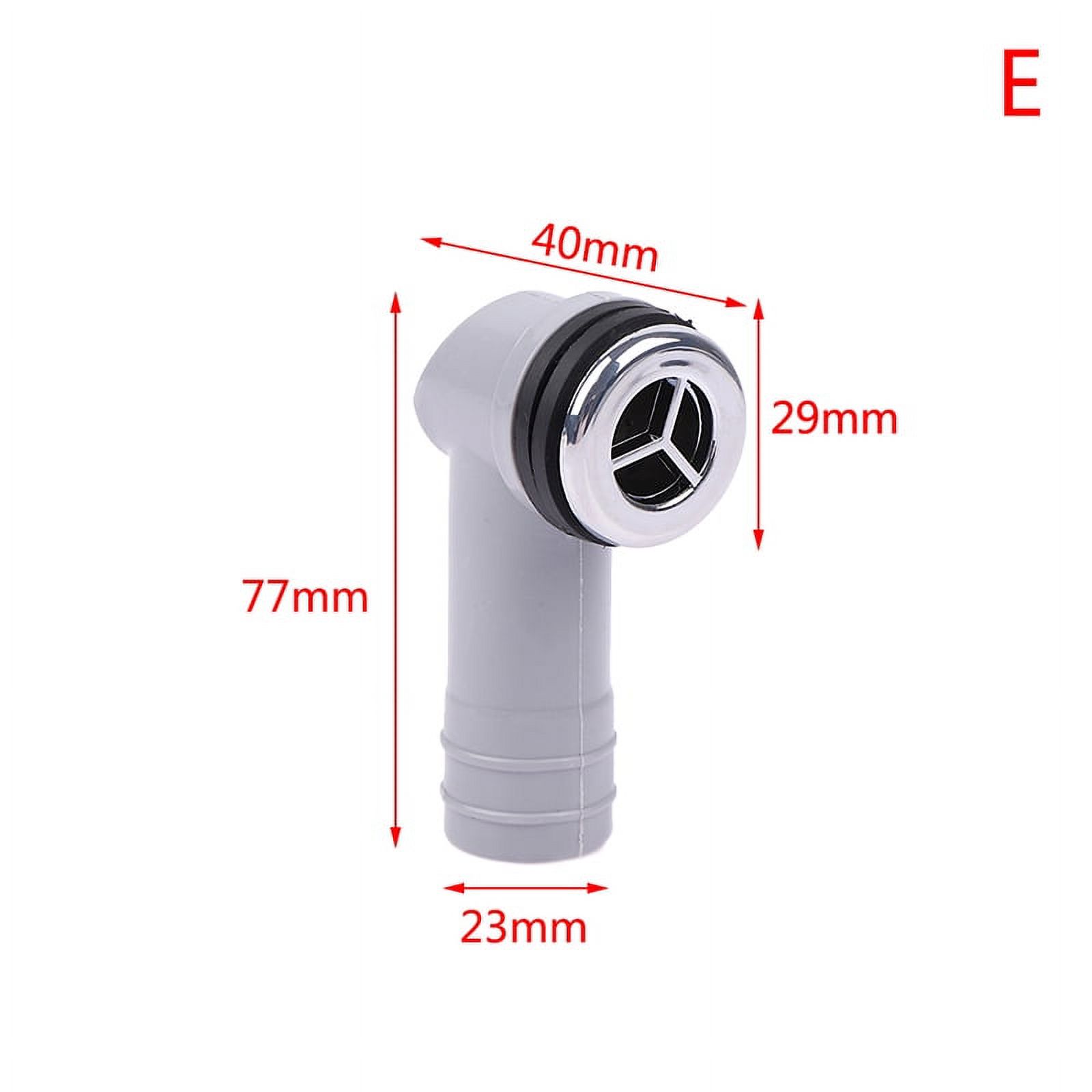 (Type E) Kitchen Basin Overflow Hole Drainage Water Pipe Three Links ...