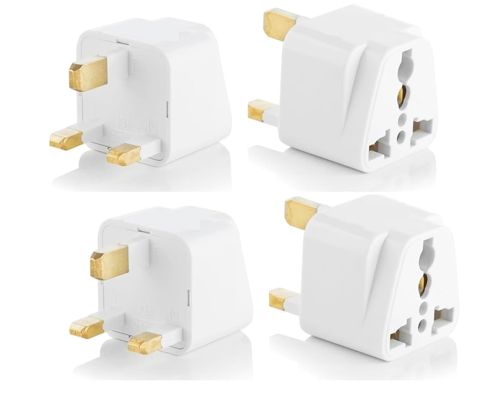 Type G Universal Travel AdaptorUK Adaptor for Indian PinsFlat 3 Pin ...