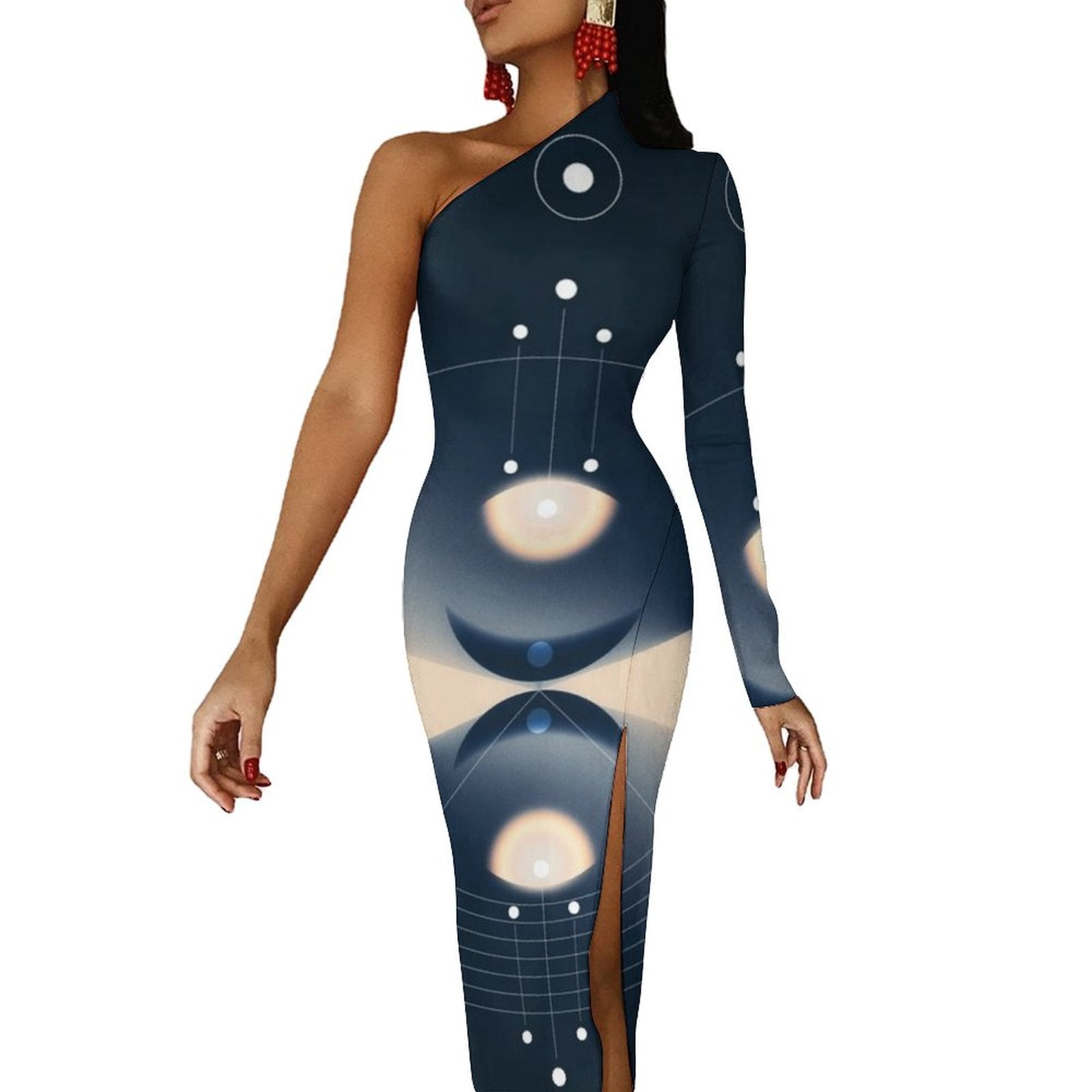 Type Half Dleeve Split Dress women"s clothing summer 2024 novelties ...
