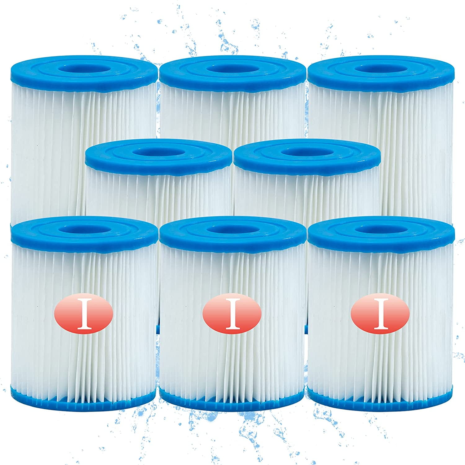 Type I Pool Filter Cartridge, 58093 Replacement Filter Cartridge for ...
