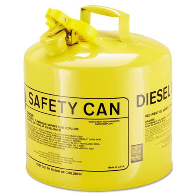 Type I Safety Can - 5 Gallon - Yellow - Walmart.com