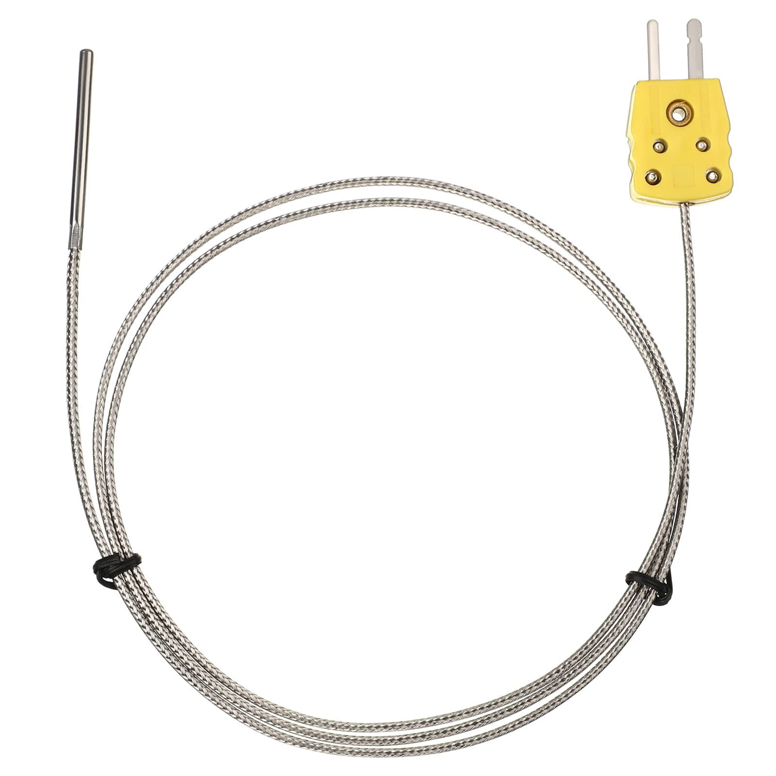 Type K Thermocouple Probe Sensor 100cm for Temperature Measurement 0 ...
