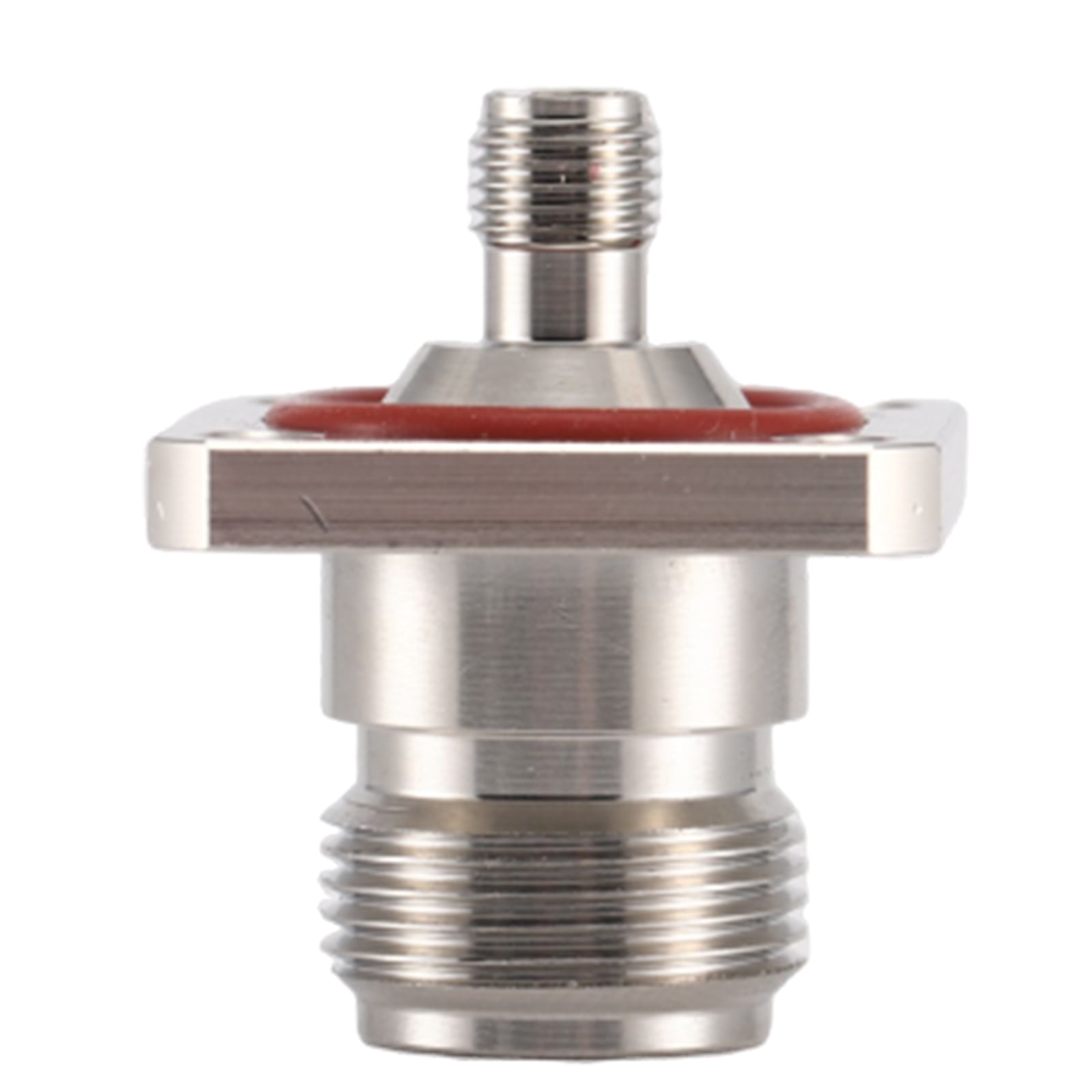 Type N to SMA Coax Connector, N Female to SMA Female 4-Hole Panel Mount ...