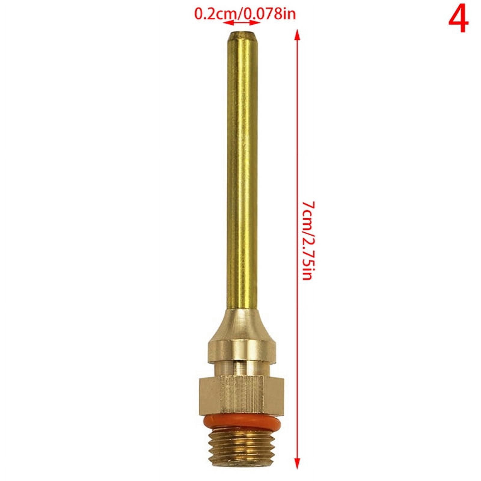(Type N4) Pure Copper Hot Melt Glue Gun Nozzle Long Short Small-bore ...