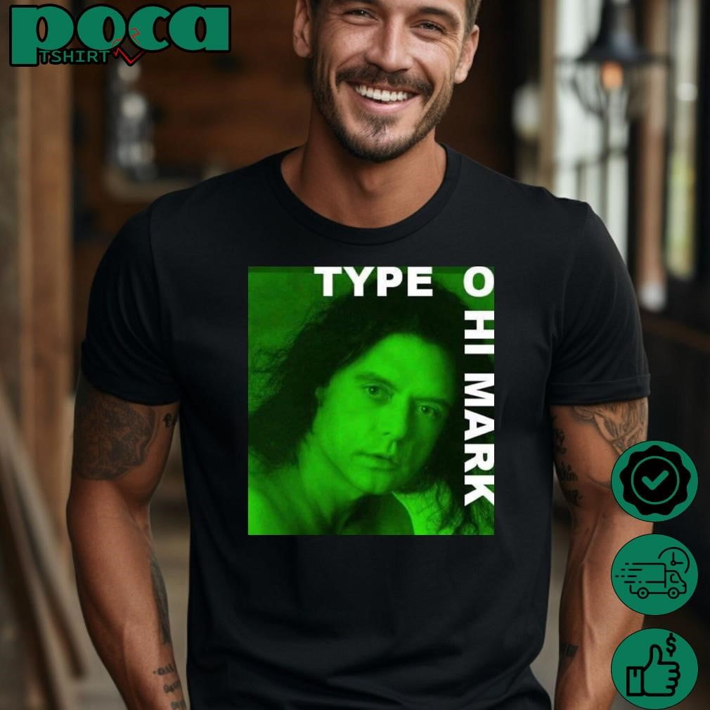 Type O Hi Mark Shirt Short Sleeve Unisex Black T-shirt - Walmart.com