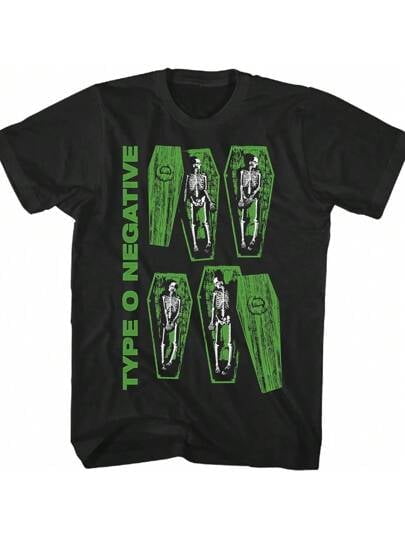 Type O Negative Coffin T-Shirt Black | Officially Licensed Merchandise ...