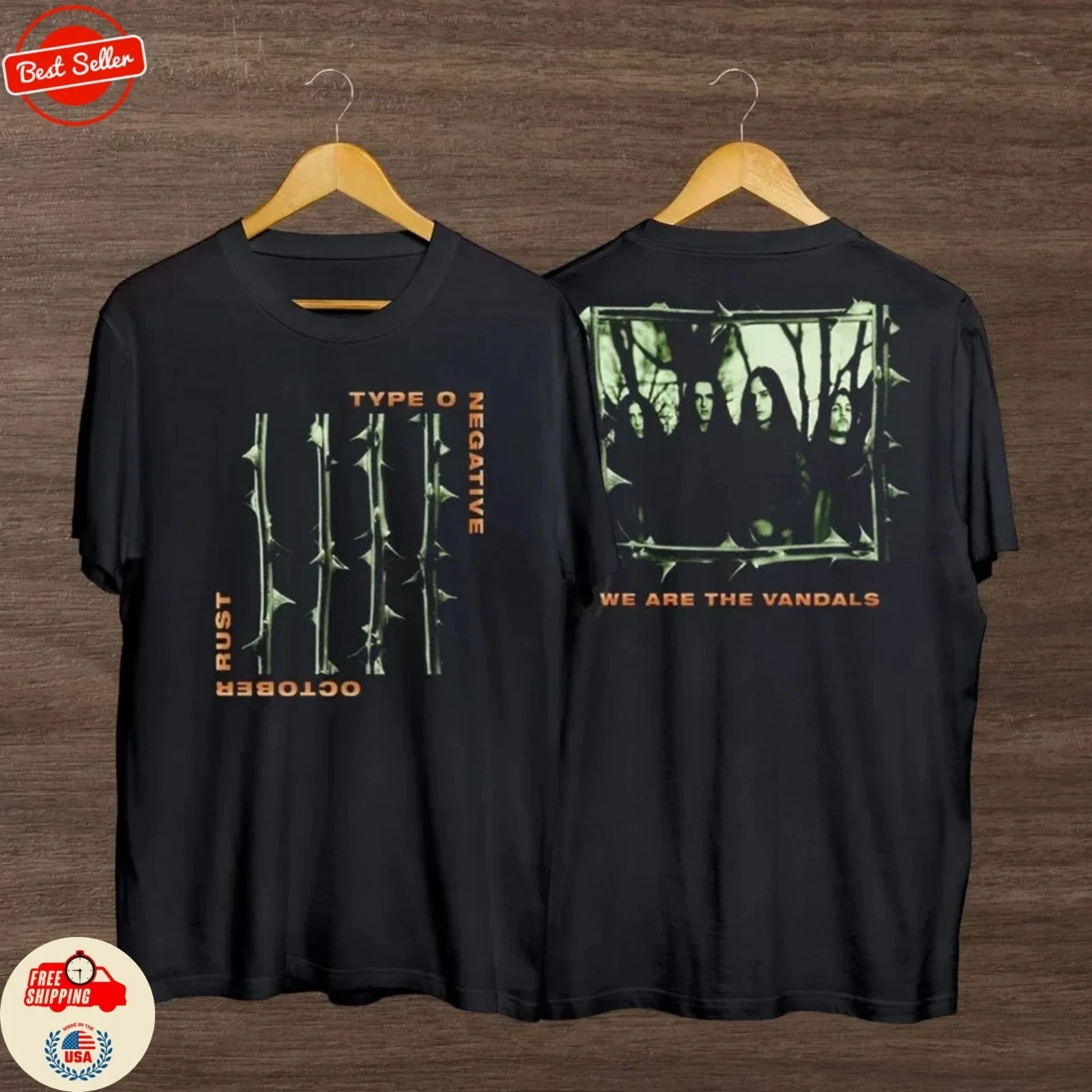 Type O Negative October Rust T-Shirt, Type O Negative Fans Shirt ...