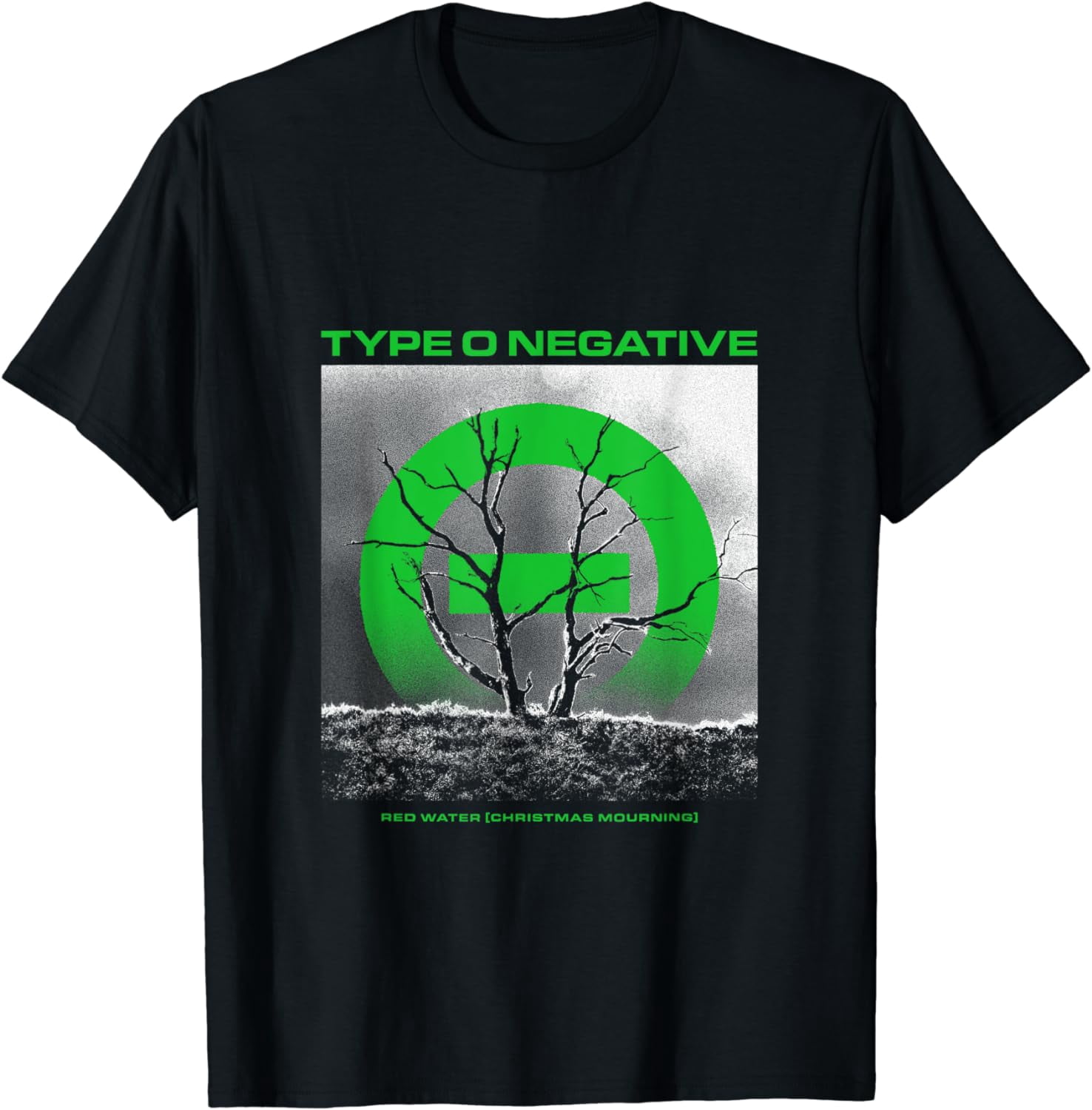 Type O Negative Red Water Green T-Shirt - Walmart.com