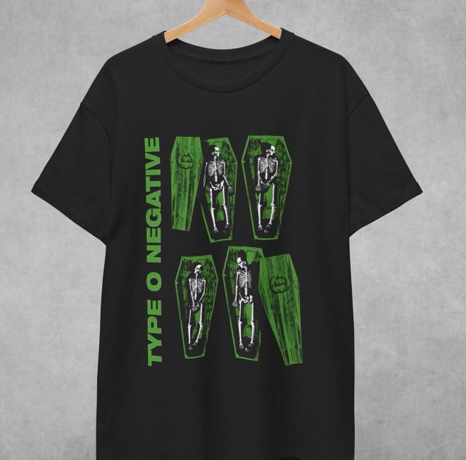Type O Negative T-Shirt Goth Rock Band Merch For Gift Unisex Goth Metal ...