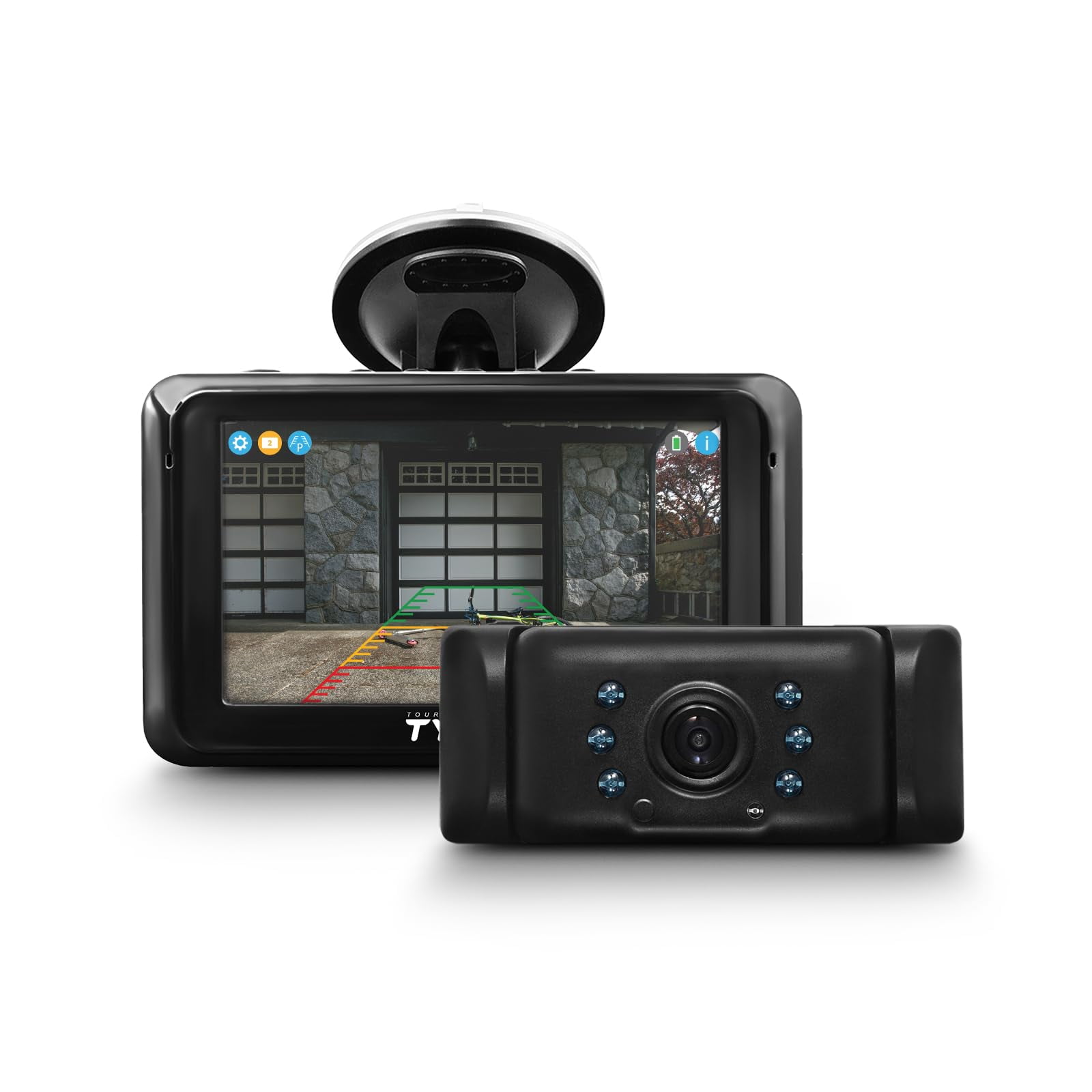 Type S Wireless Backup Camera for Truck, RV Backup Cam, 5" Color ...