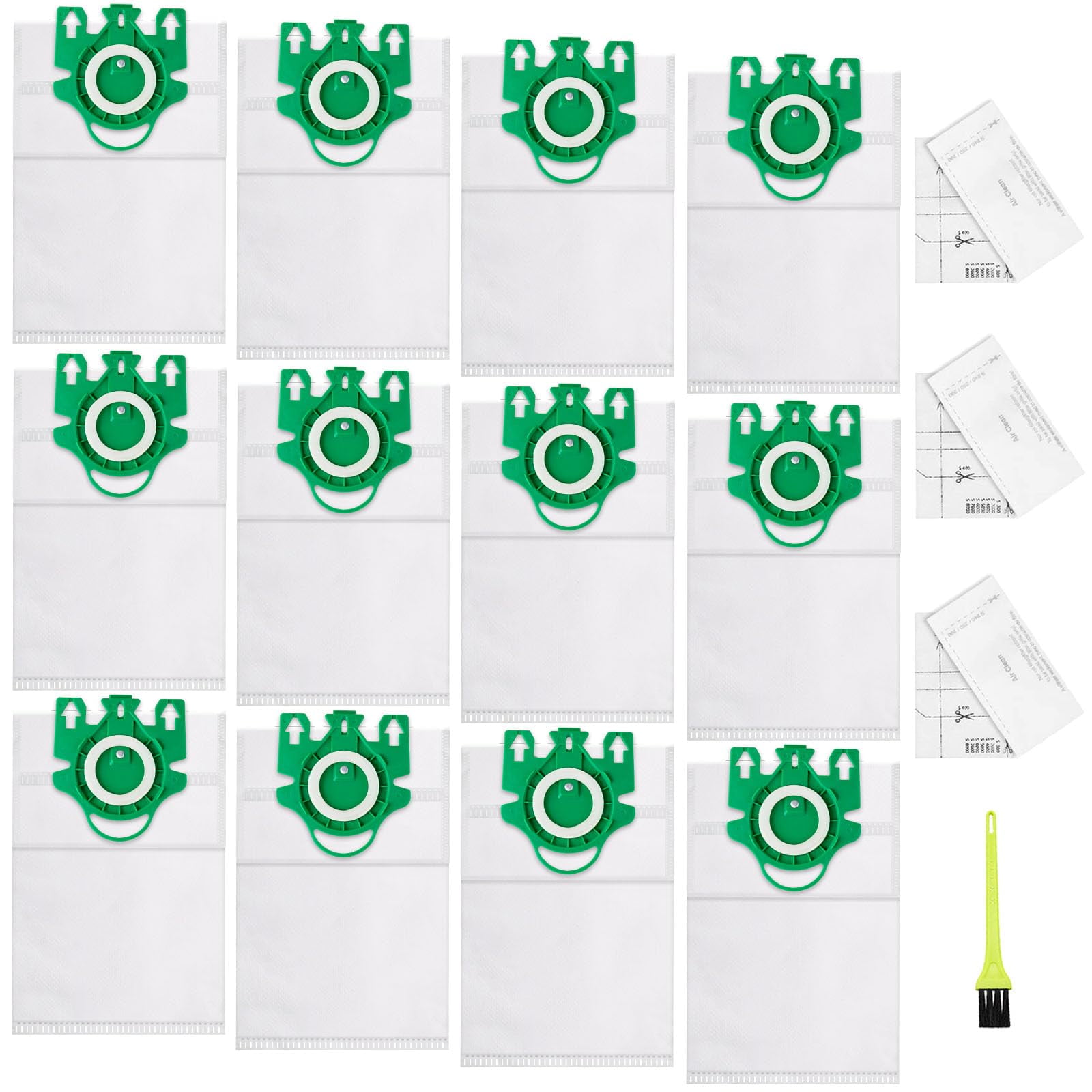 Type U 3D Airclean Vacuum Bags Replacement for Miele Dynamic U1 and S7 ...