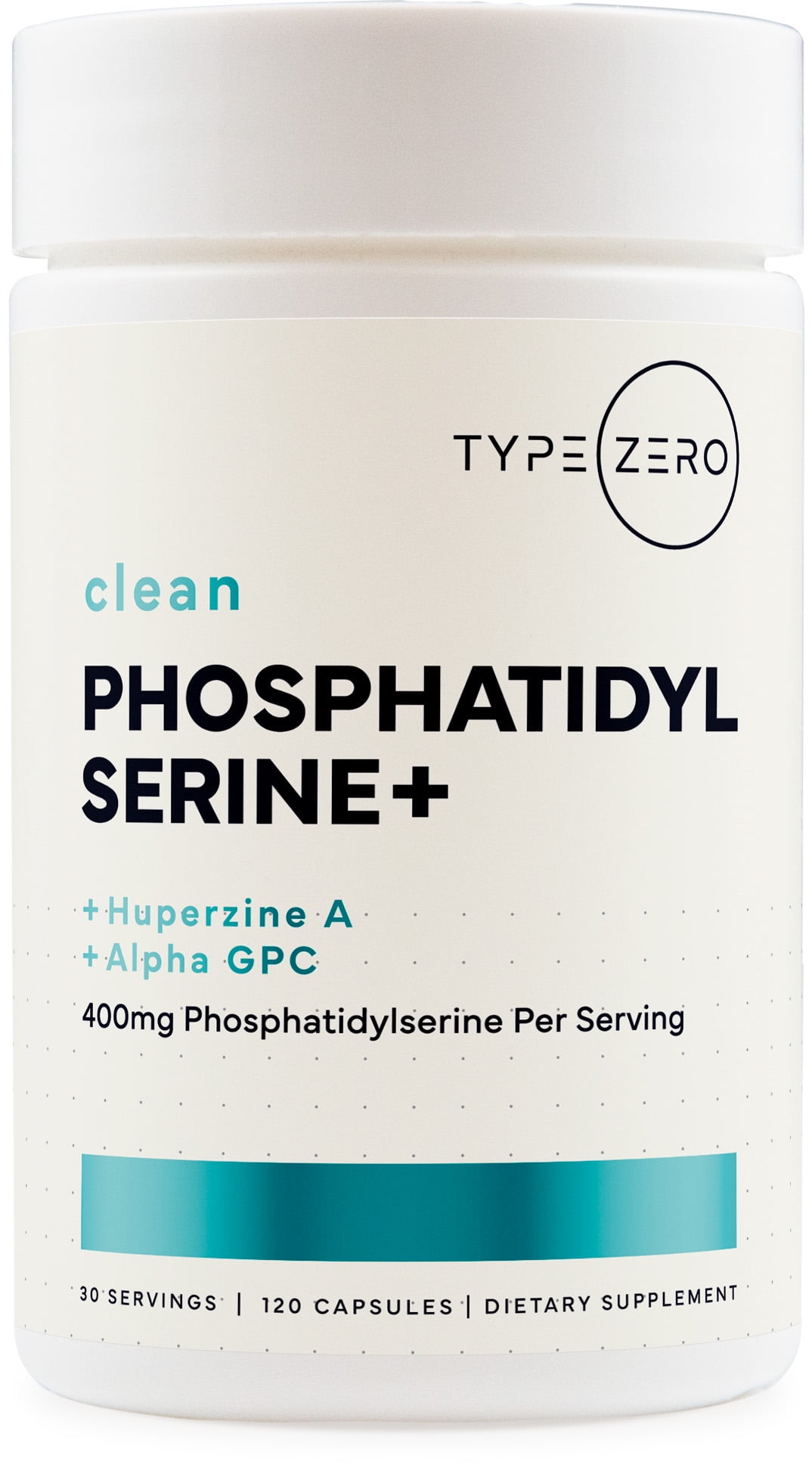 Type Zero Phosphatidylserine 3X Strength Nootropics Brain Support ...