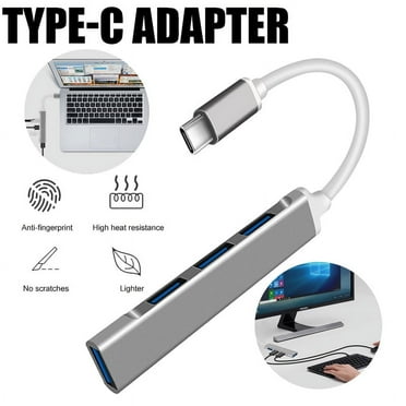 Type-C Slim Multi-Port Adapter 4K - Walmart.com