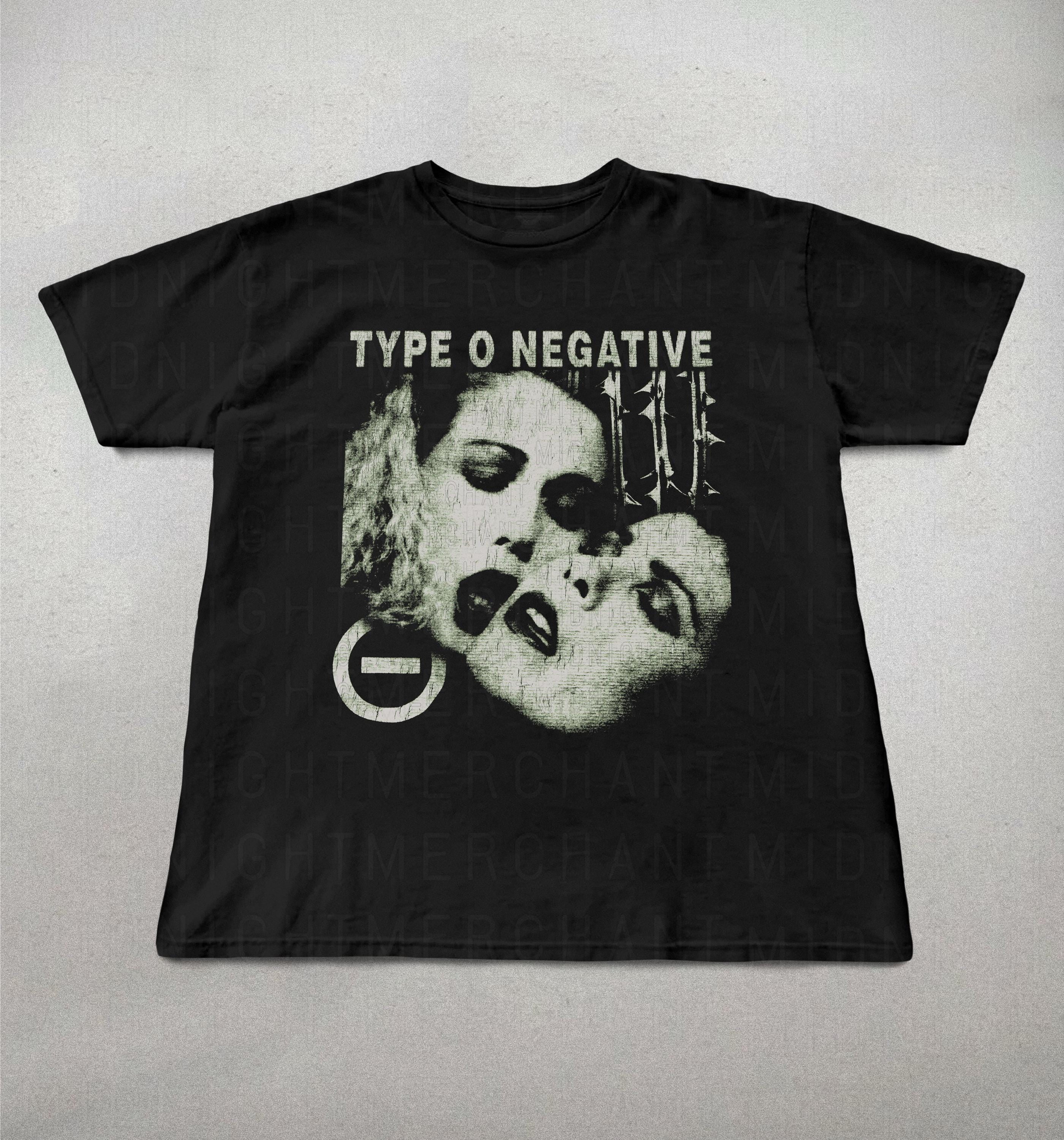 Type o Negative Band Shirt, Goth metal shirts, 90s band graphic tees ...