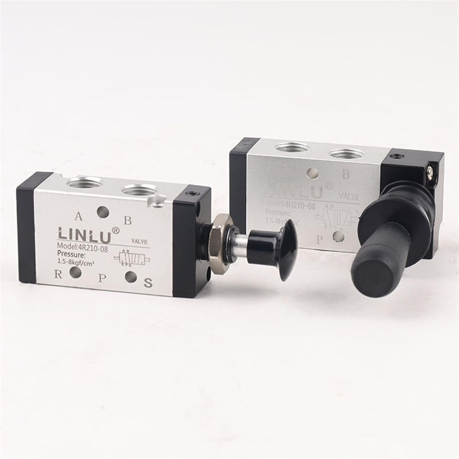 Type two-position five-way hand valve 4H210-08/4H310-10/hand-operated valve 4R210-08 reversing ...