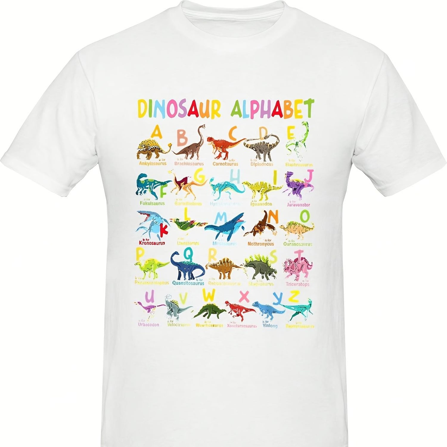 Types Of Dinosaurs Alphabet A-Z ABC Dino Identifition T-S1Hirt92 ...