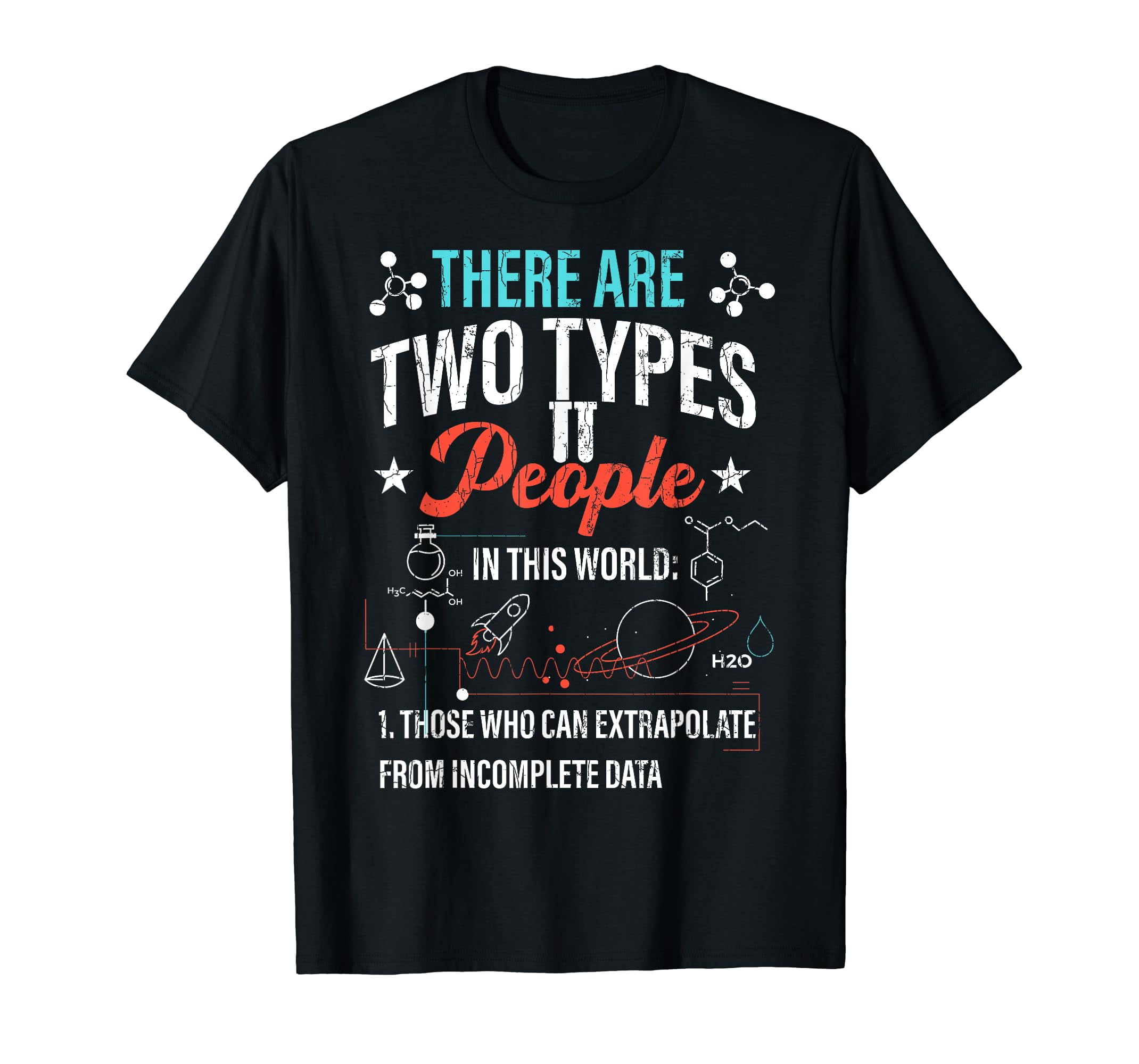 Types Of People Fun Data Scientist Computer Science Graphic T-Shirt ...