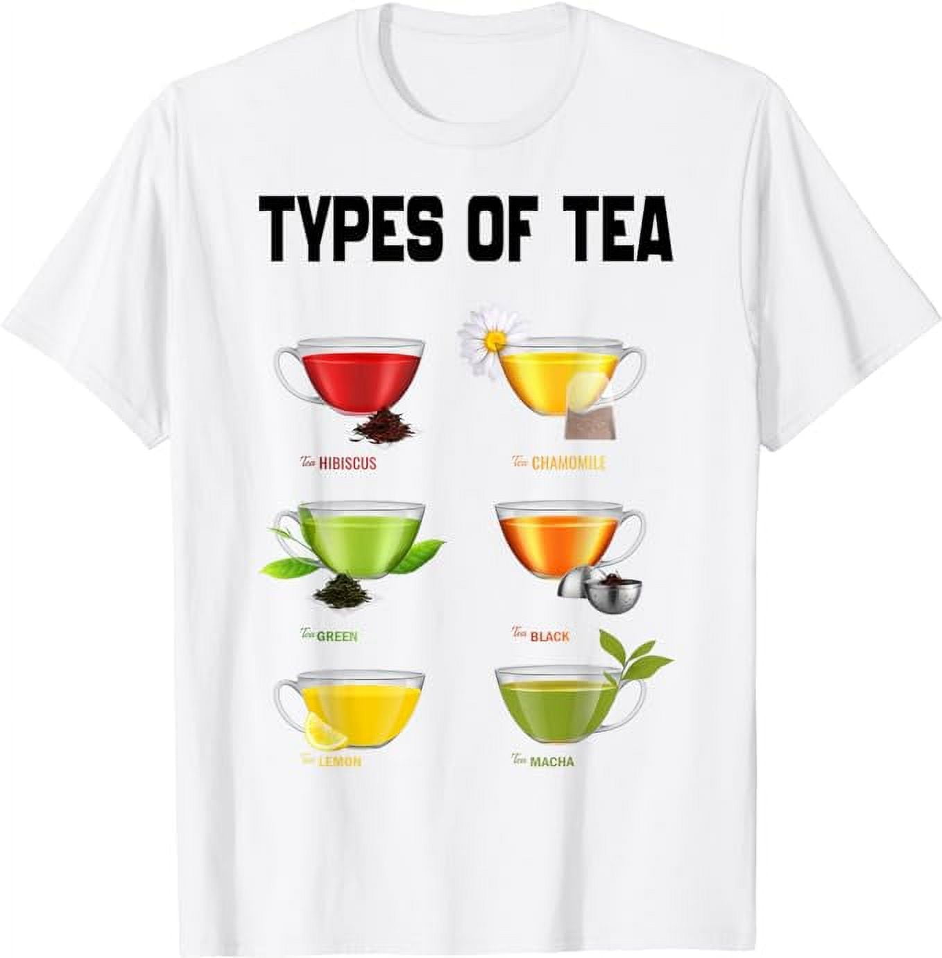 Types Of Tea Drinker Costume Funny Tea Breeds T-Shirt - Walmart.com