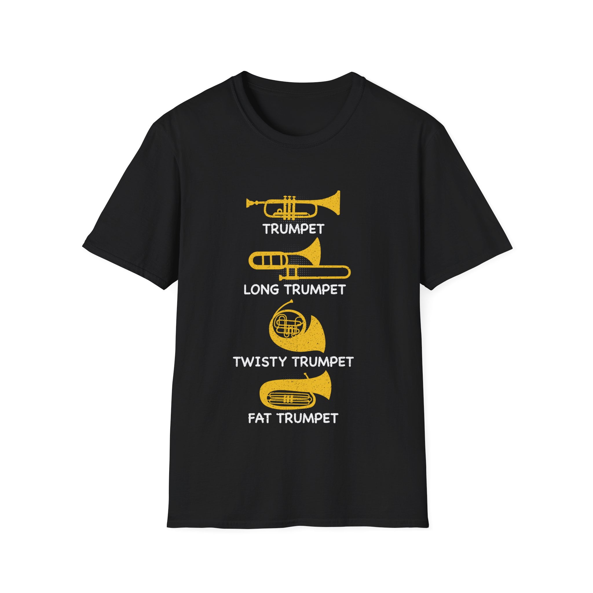Types Of Trumpet Player Musician Music Playing Expert Tee - Walmart.com