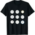 Types Of Analog Clocks Grandfather Clock Time Tick Tock T Shirt