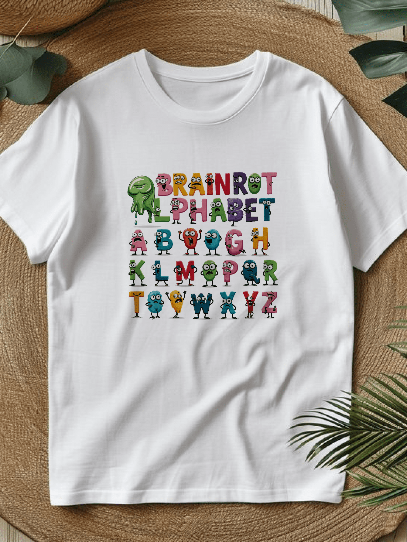 Types of Italian Brainrot Meme Character Hand Drawn for T-Shirt ...