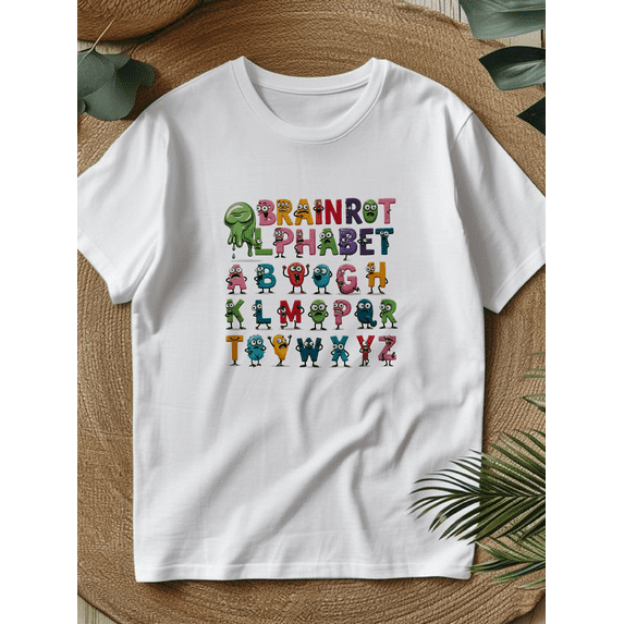 Types of Italian Brainrot Meme Character Hand Drawn for T-Shirt ...