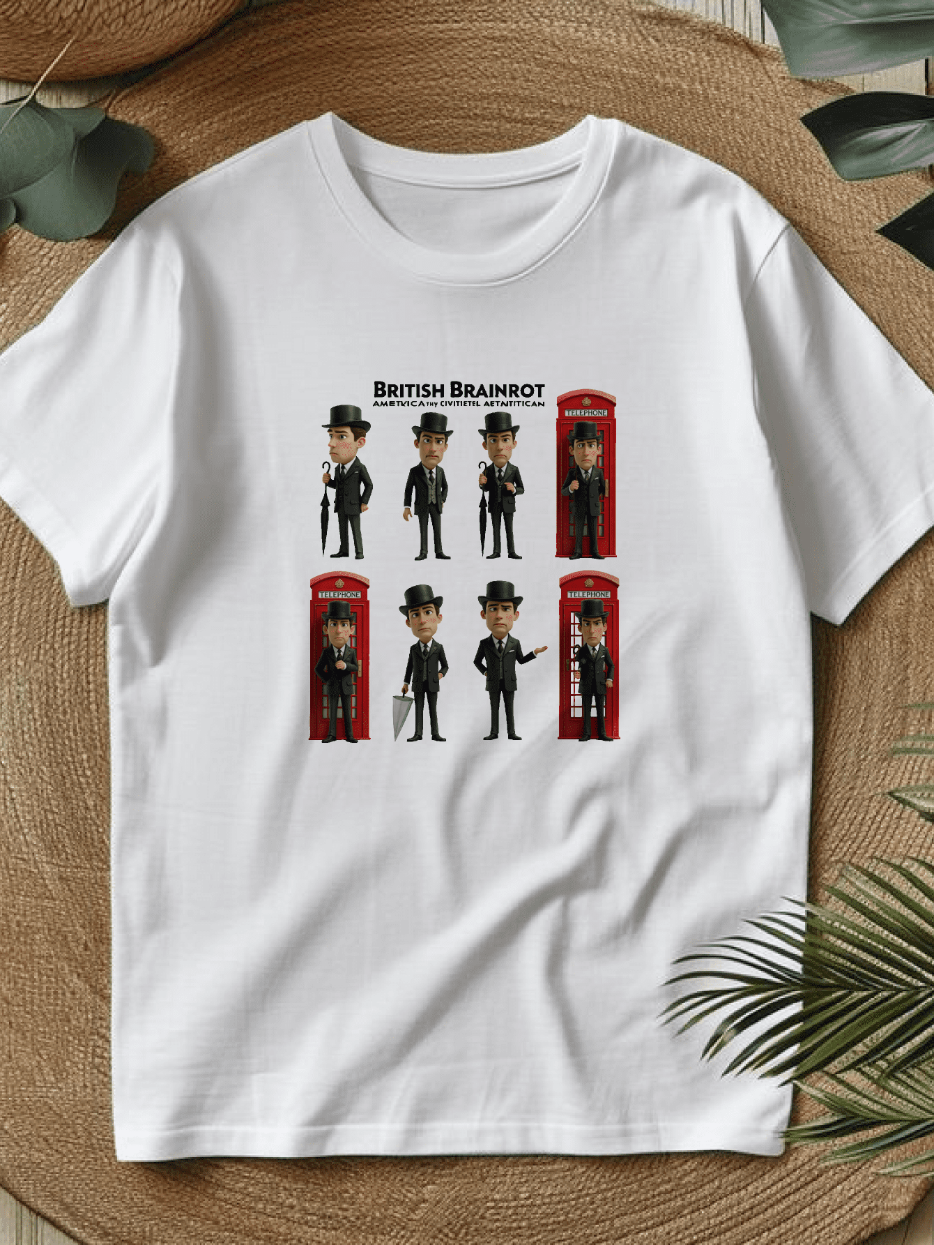 Types of Italian Brainrot Meme Character Hand Drawn for T-Shirt ...