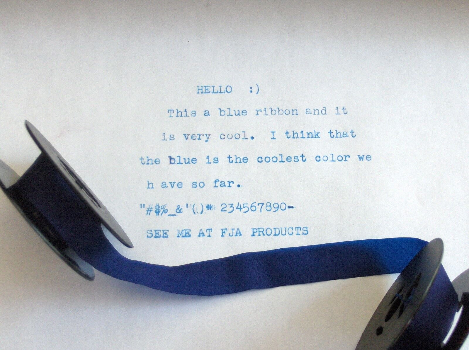 Typewriter Ribbon for Royal Scrittore and ME25 Extra Typewriters BLUE ...