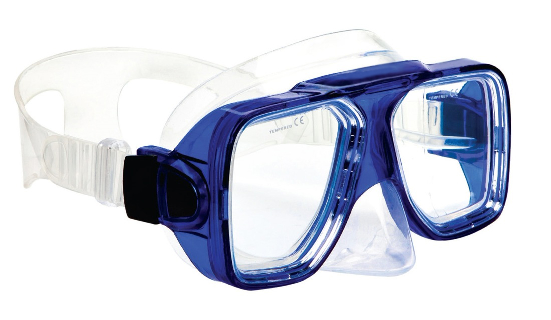 Scuba Blue Dive Mask NEARSIGHTED Prescription RX Optical Lenses (-9.0 ...