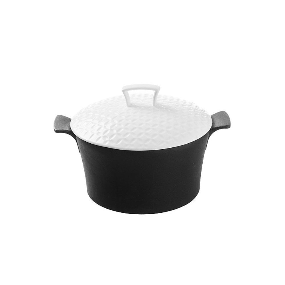 Typhoon Skandi Collection | Cast Iron Casserole with Lid - 2 Qt ...