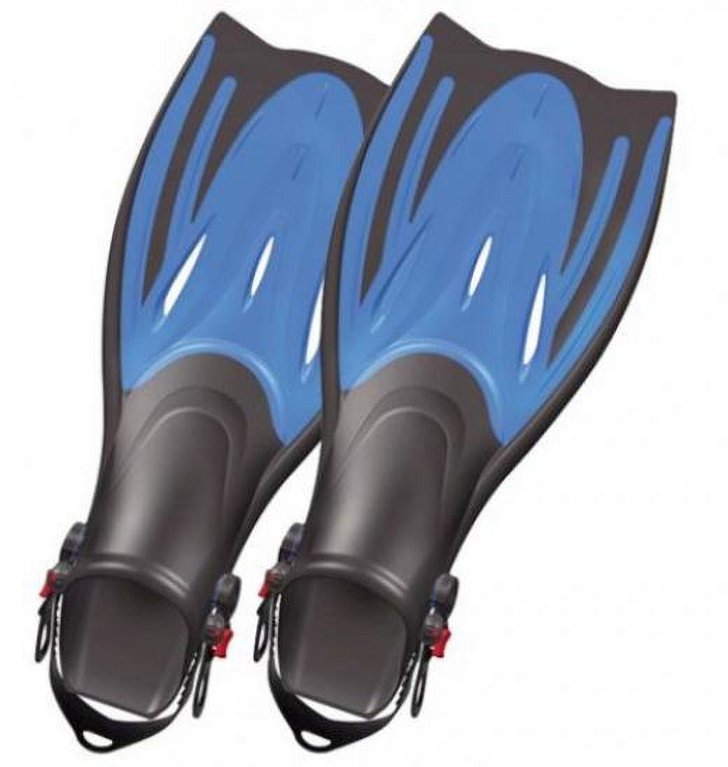 Typhoon T-Jet Adult Fin - Mens Size 9-13 - Blue for Scuba Diving and ...