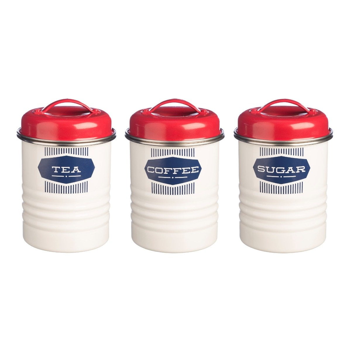 Typhoon Vintage Belmont Storage Canisters (Set of 3) - Walmart.com
