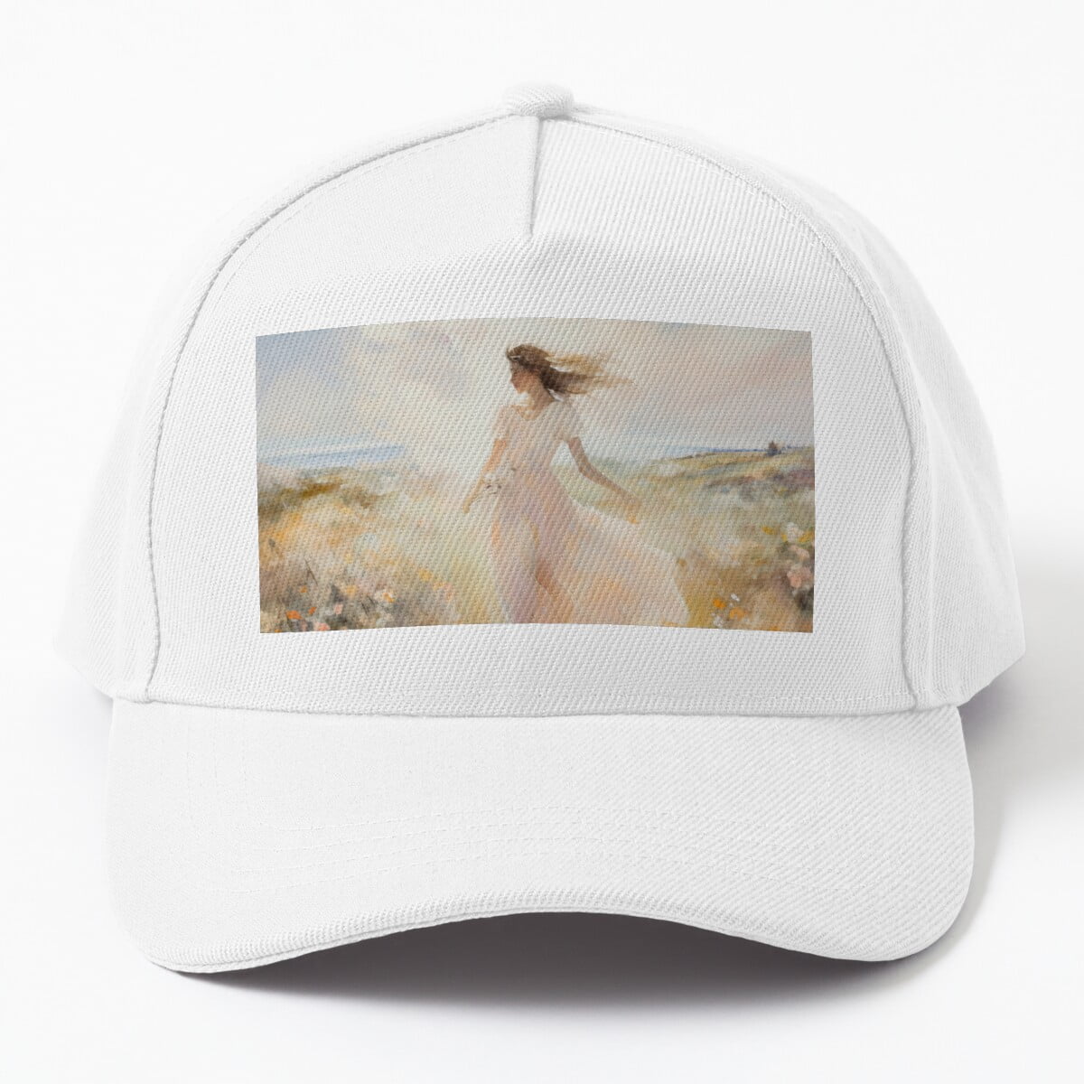 TypoTee Coquette Aesthetic Vintage Of A Bucolic Scene Baseball Cap ...