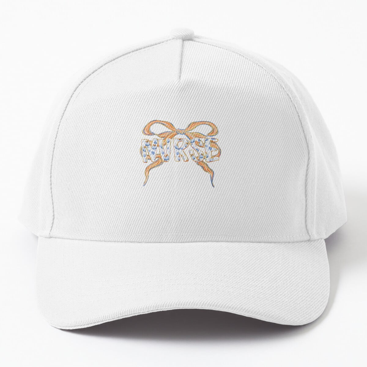TypoTee Coquette Nurse Pumpkin Grandmillennial Baseball Cap ...