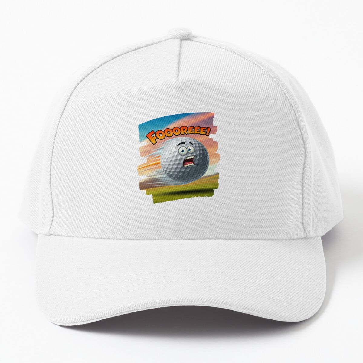 TypoTee Fore Golf Golfers Baseball Cap; Inspirational Graphic Cap ...