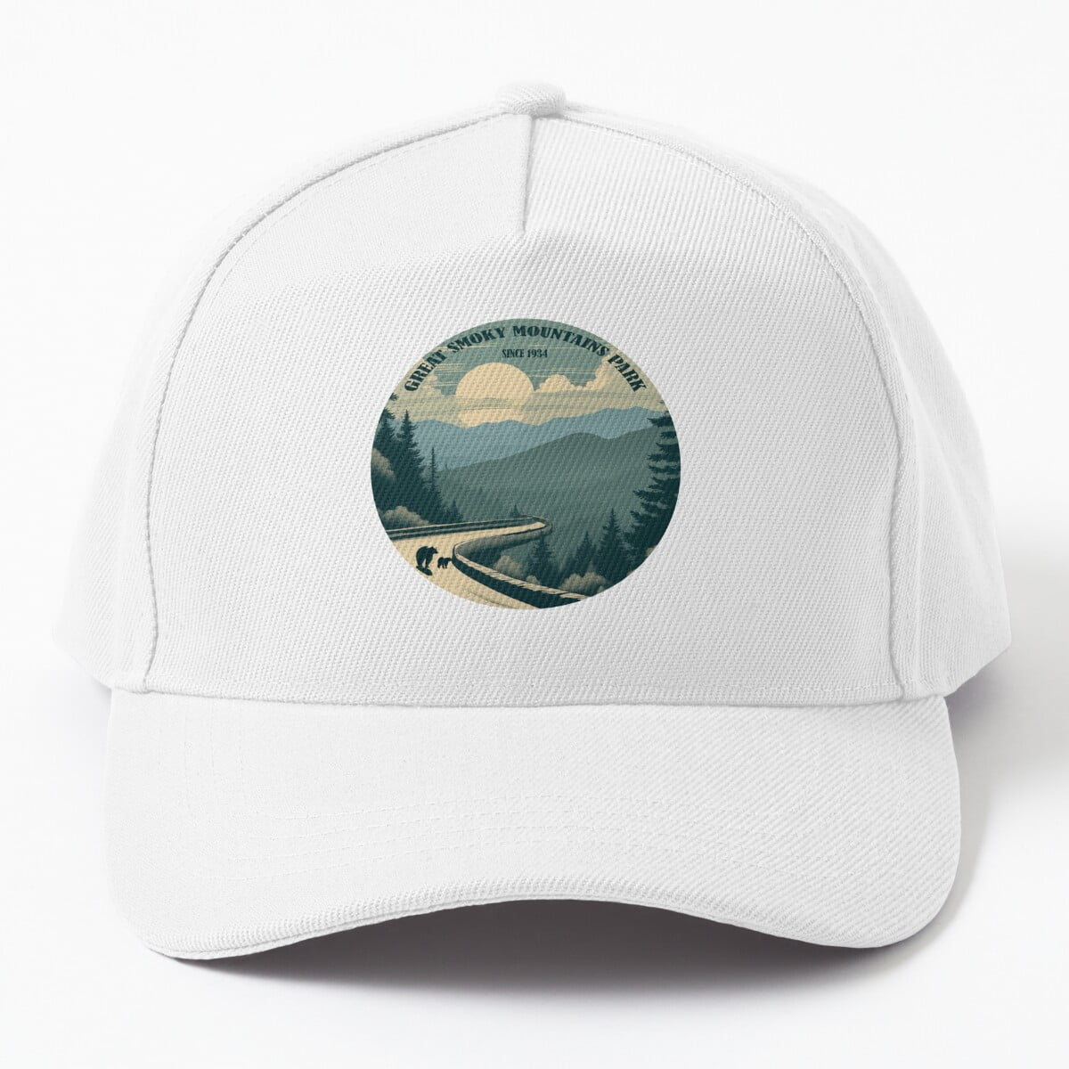 TypoTee Great Smoky Mountains National Park 4 Baseball Cap ...