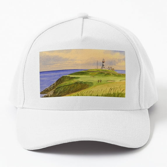 TypoTee Old Head Golf Course Ireland Hole 4 Baseball Cap; Inspirational ...